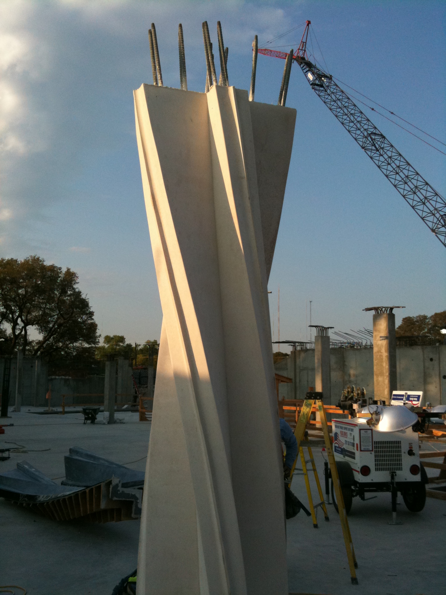 TWISTED COLUMN 001 - MFG Construction and Water Products